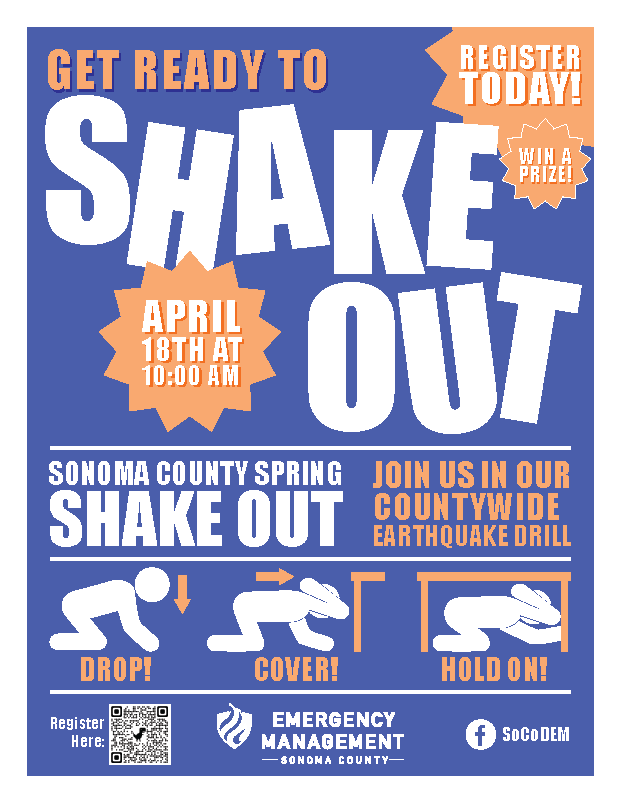 Sonoma County Spring Shake Out - City of Sonoma