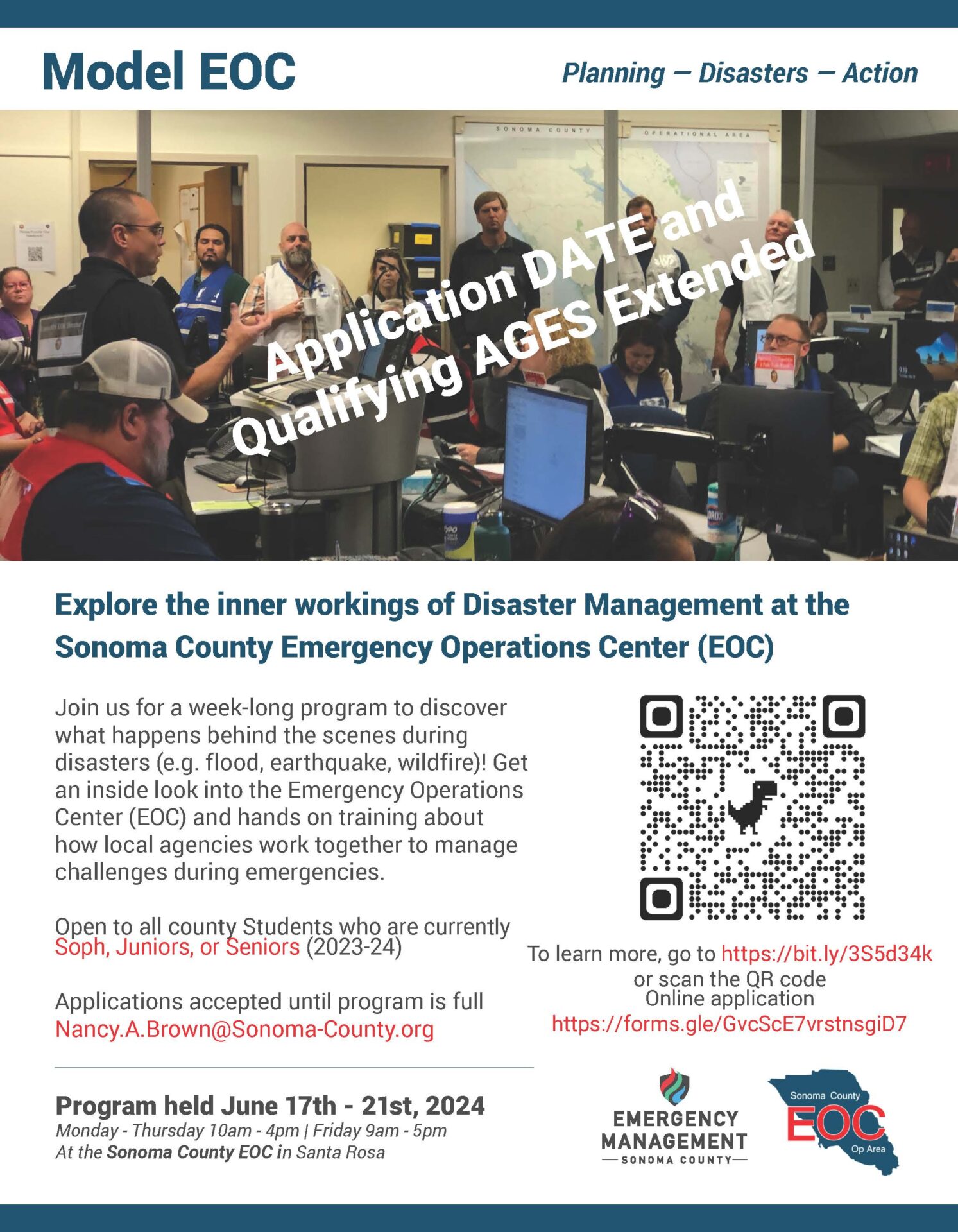 Model EOC - Sonoma County Emergency and Preparedness Information