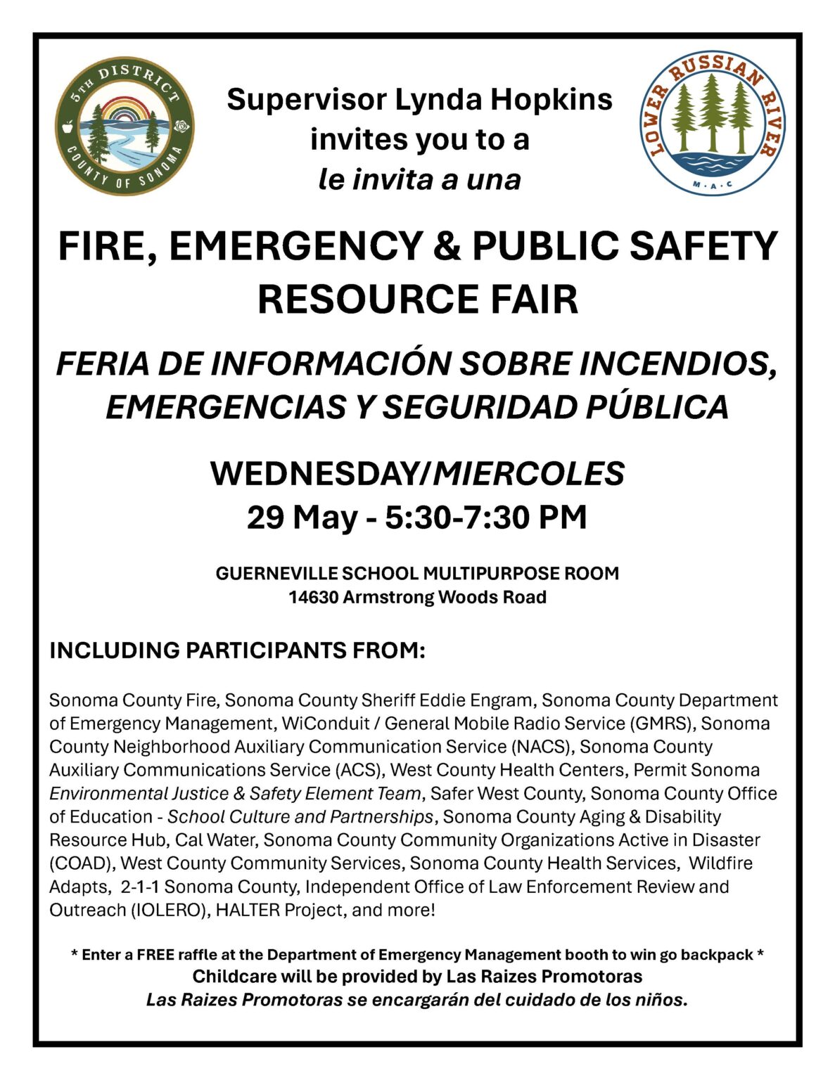 Fire & Emergency / Public Safety Town Hall/ Bomberos y Emergencias ...